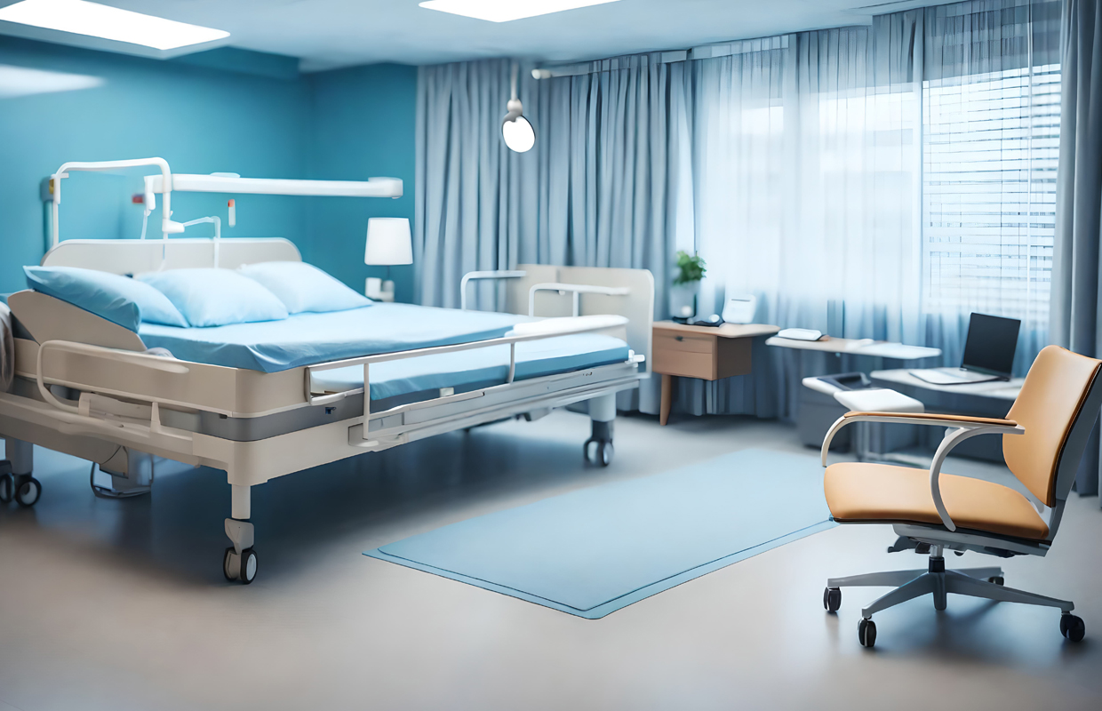 éclairage d'une chambre de malade - VARAT