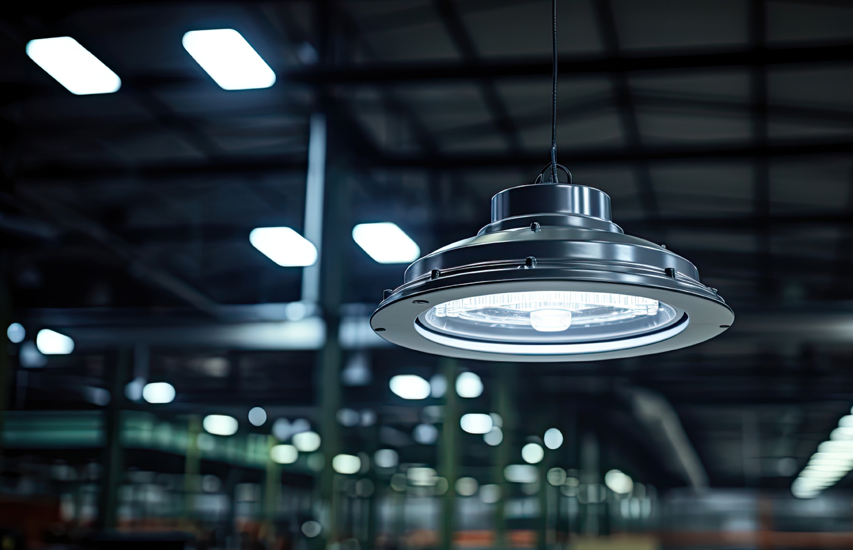 l'éclairage dans une zone de production industrielle - VARAT